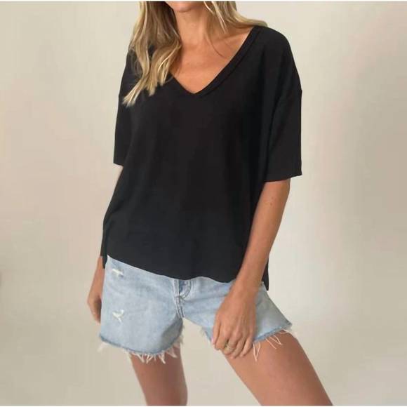Six/Fifty | Tops | New Sixfifty Dolan Top In Black | Poshmark